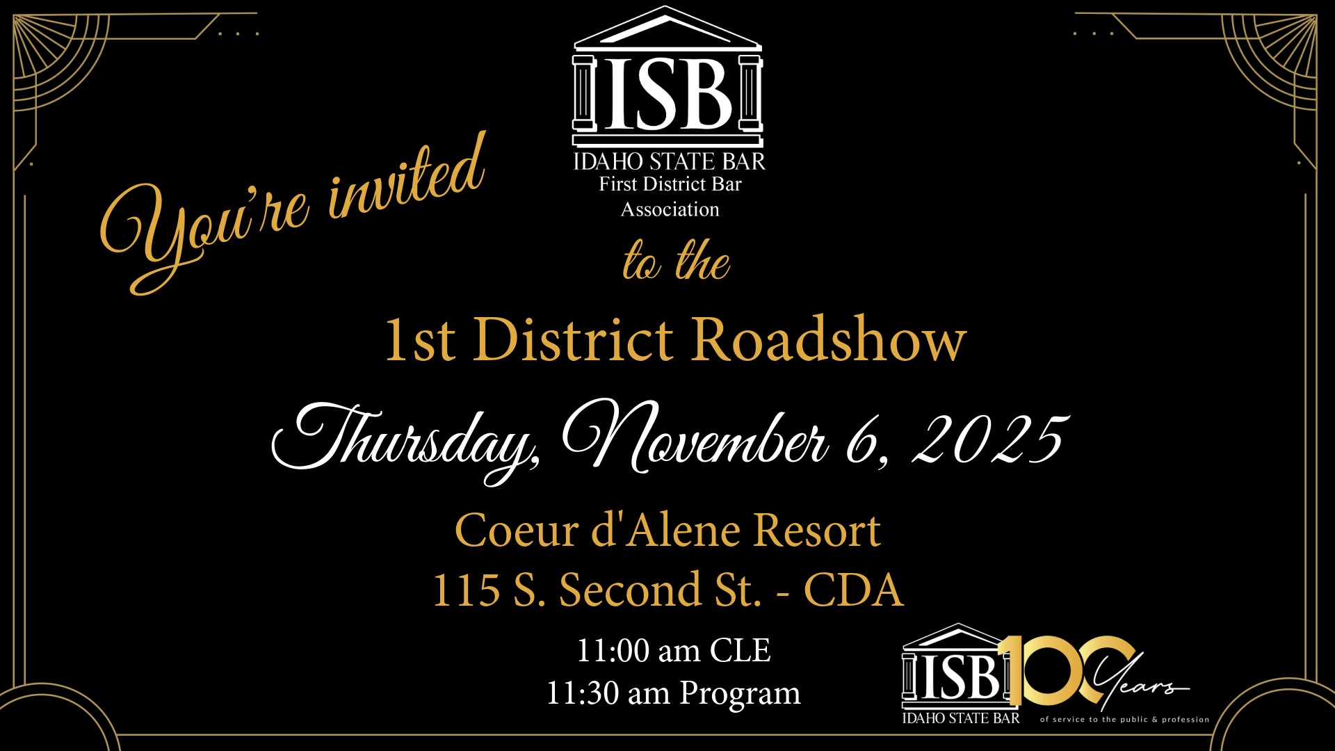 Events - Idaho State Bar