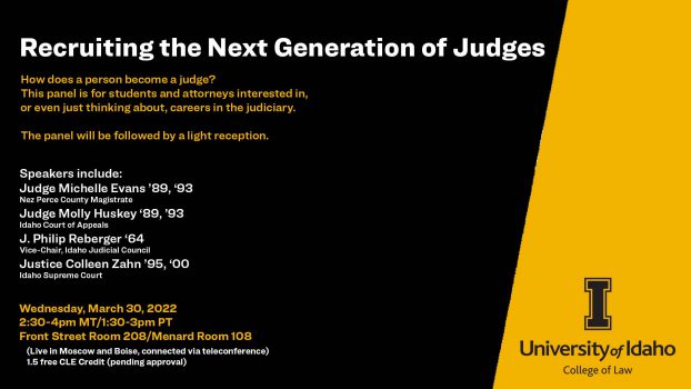 Recruiting the Next Generation of Judges: Panel Discussion – Mar. 30 ...